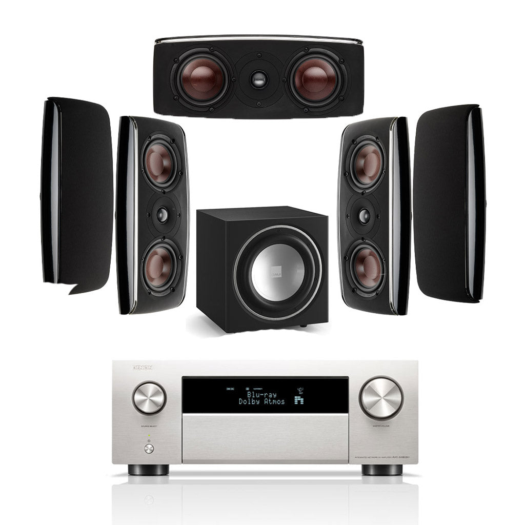 DENON AVC-X4800H with Dali FAZON and E9F Subwoofer – SpatialOnline