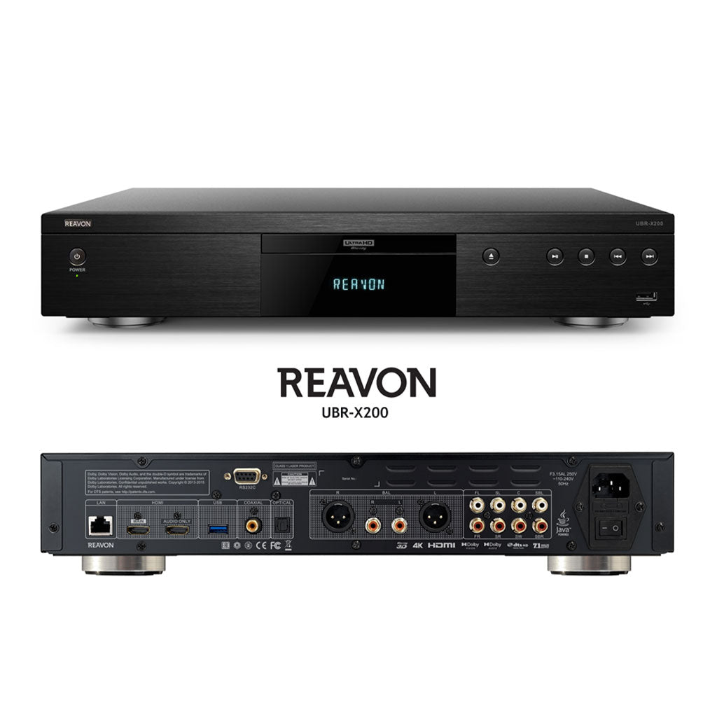 Reavon UBR-X200 4K Ultra HD Blu-ray Player | Universal Disc Player ...