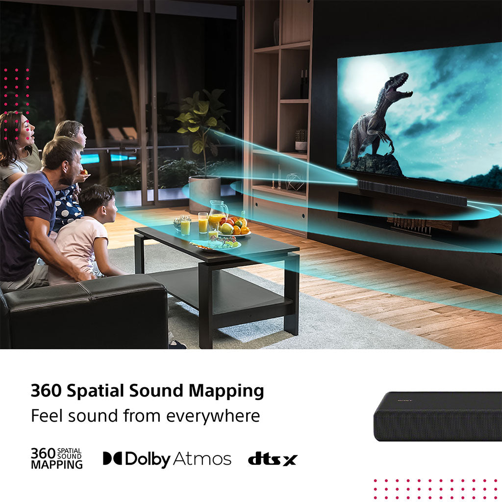 Sony HT-A3000 3.1 channel Dolby Atmos® Soundbar - SpatialOnline
